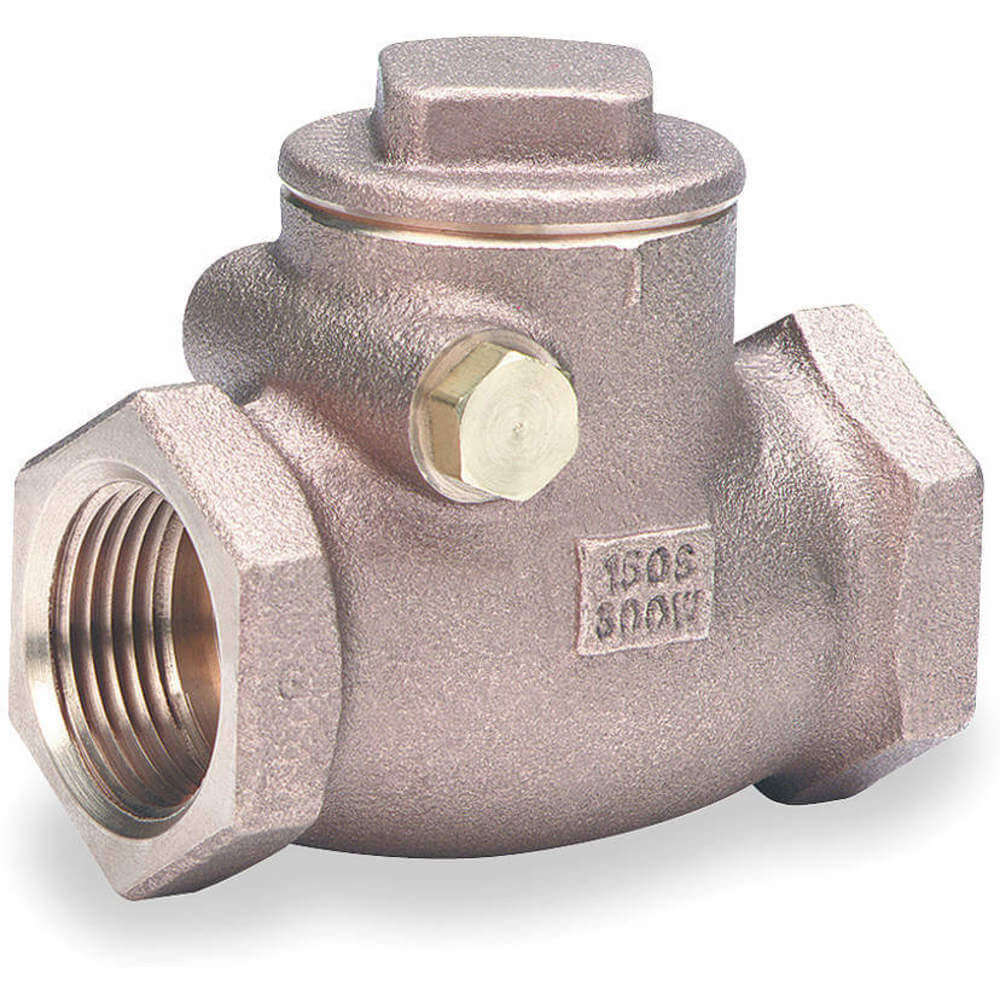Milwaukee Valve 1515 - 12 | Swing Check Valve, Horizontal, Bronze, 1/2 ...