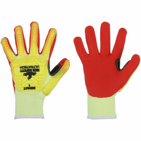 Mcr Safety Ut1956s | 60hp48 | Coated Glove, S, Ansi Impact Level 1 ...