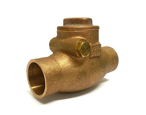 Milwaukee Valve 1515 - 12 | Swing Check Valve, Horizontal, Bronze, 1/2 ...