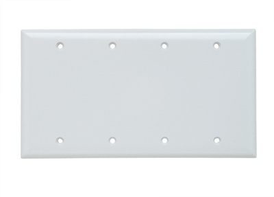 Pass And Seymour Sp14-gry | Blank Wall Plate, Strap Mounted, 1 Gang ...