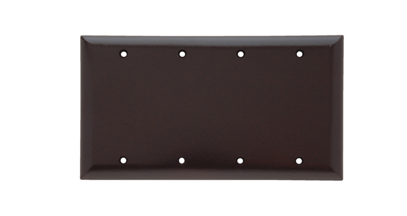 Pass And Seymour Sp14-gry | Blank Wall Plate, Strap Mounted, 1 Gang ...