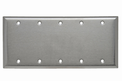 Pass And Seymour Sp14-gry | Blank Wall Plate, Strap Mounted, 1 Gang ...