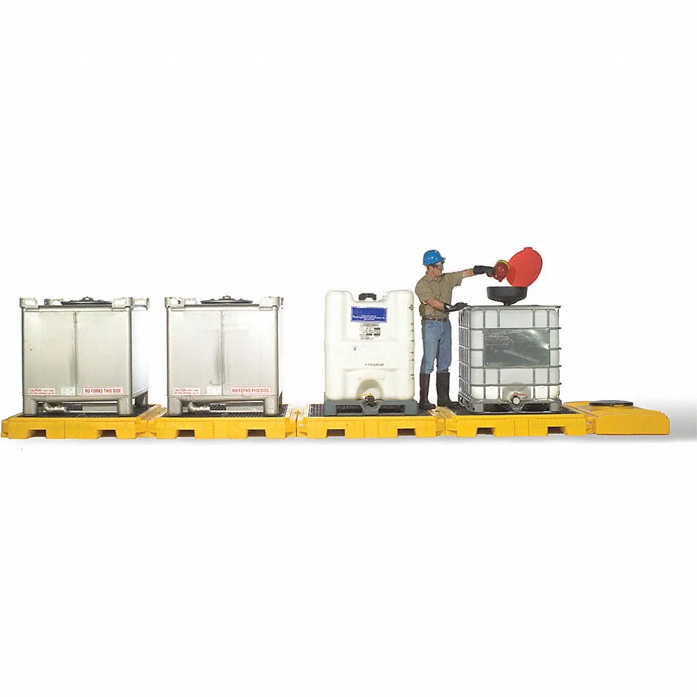 Ultratech 1127 | 53cn87 | Modular Ibc Spill Pallet, 4 Tank, 279 X 62 X ...