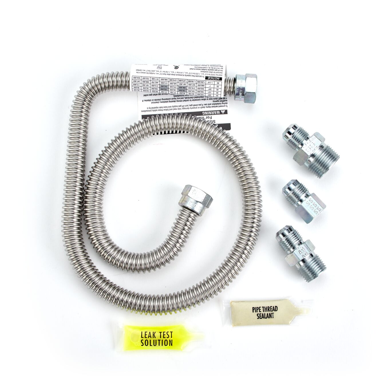 Watts 20-3122kit-48 | 0145805 | Gas Connector, 3/8 Inch Inner Dia., 48 ...